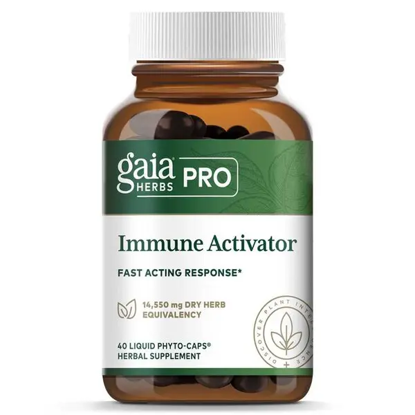GAIA HERBS PRO Immune Activator 40 Capsules - One-color