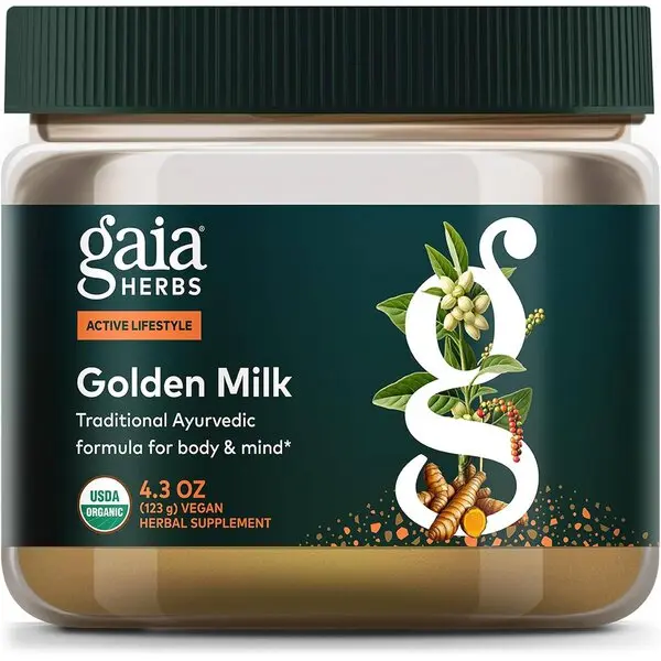 GAIA HERBS PRO Golden Milk 4.3 Ounces - One-color