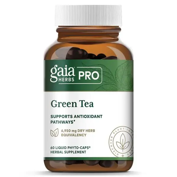 GAIA HERBS PRO Green Tea 60 Capsules
