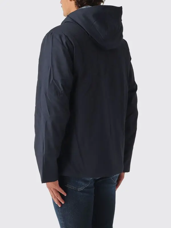 K-WAY Hooded Jacket - Navy