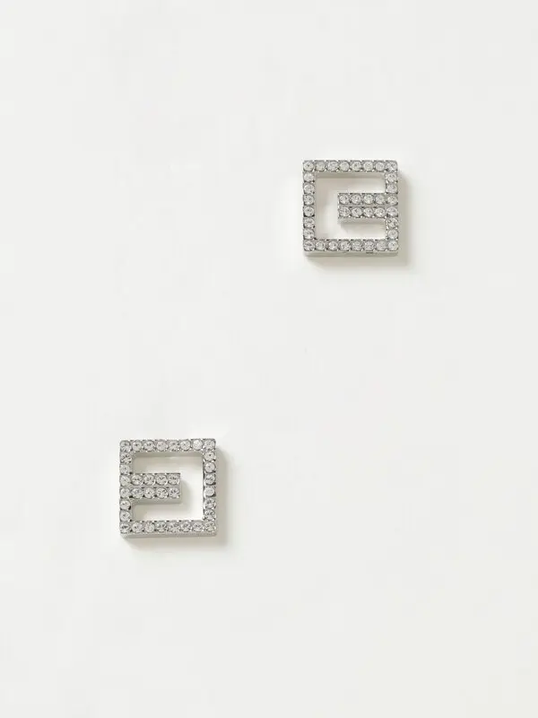 Elisabetta Franchi Stud Earrings - Silver