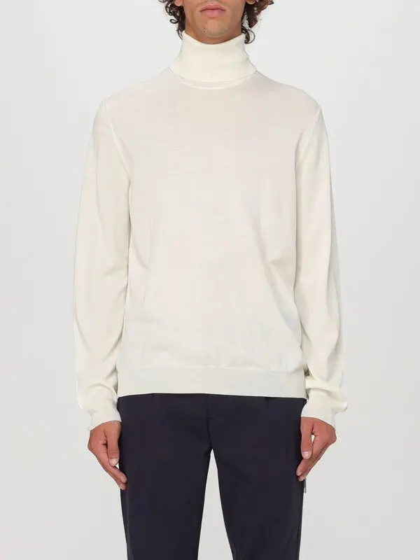 ZANONE Wool Turtleneck Sweater - Cream