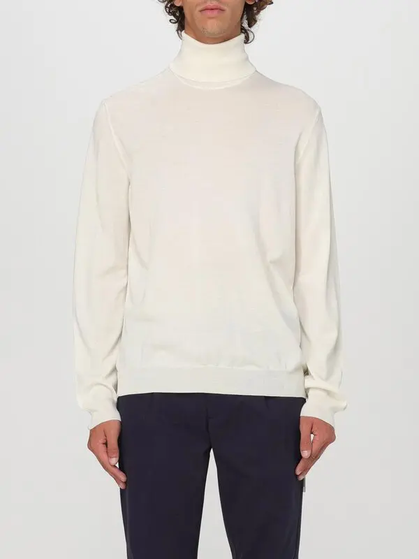 ZANONE Wool Turtleneck Sweater - Cream