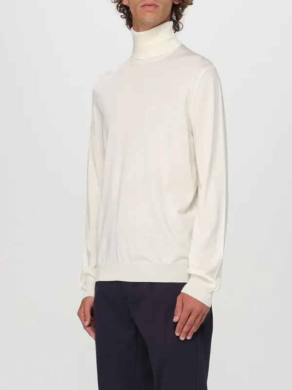 ZANONE Wool Turtleneck Sweater - Cream