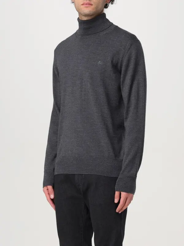 Etro Turtleneck Sweater - Grey