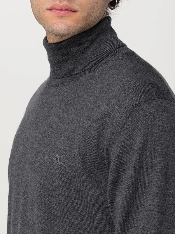 Etro Turtleneck Sweater - Grey