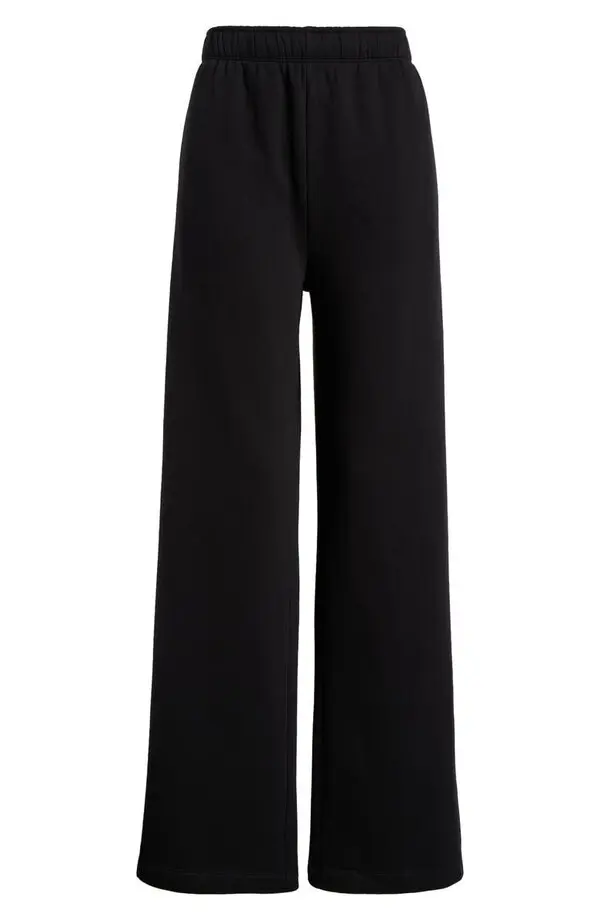 Zella Cloud Fleece Straight Leg Track Pants