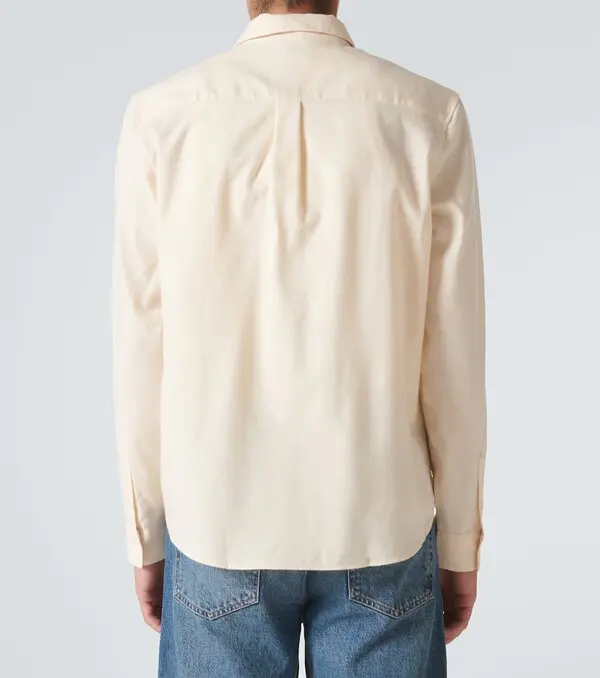 FRAME Cotton And Wool Shirt