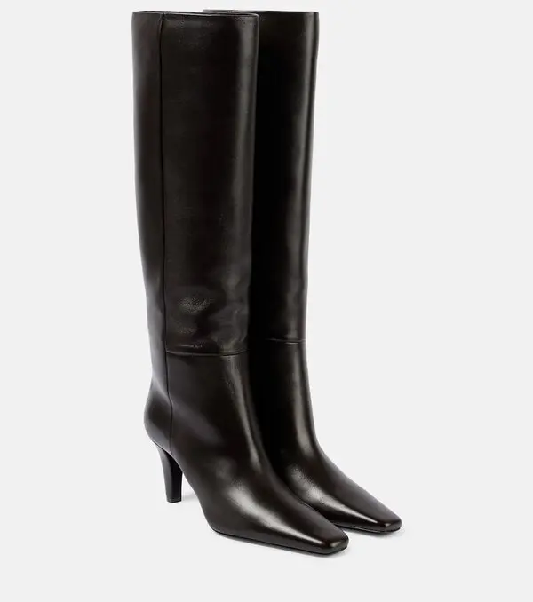 Saint Laurent Jill Leather Knee-high Boots