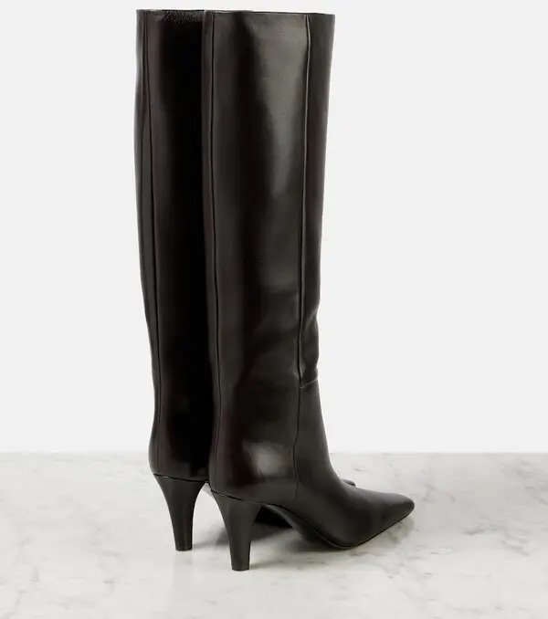 Saint Laurent Jill Leather Knee-high Boots