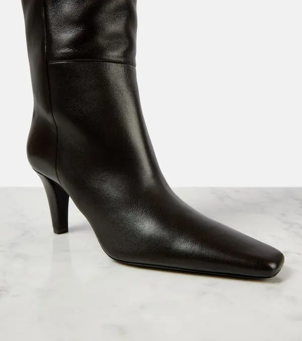 Saint Laurent Jill Leather Knee-high Boots