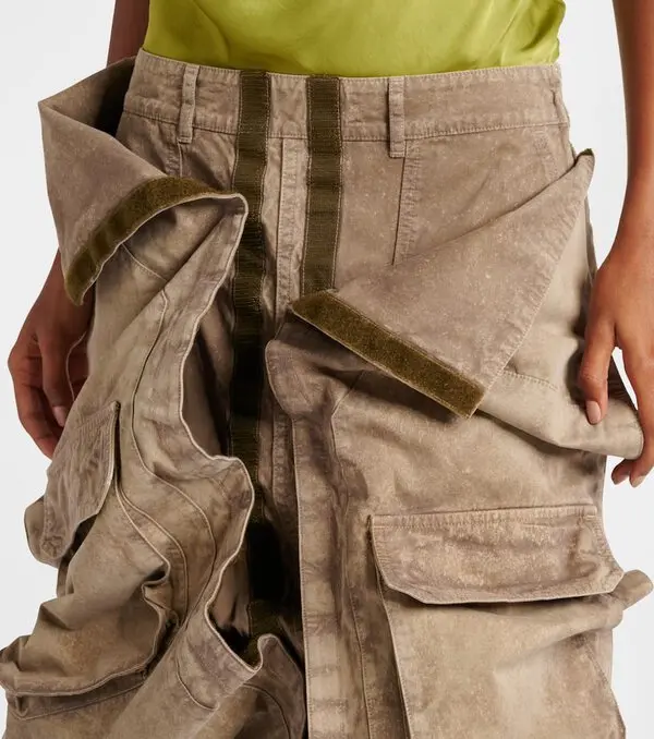Y/project Cotton Cargo Skirt - Beige