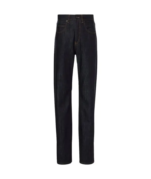 Saint Laurent Mid-rise Straight Jeans
