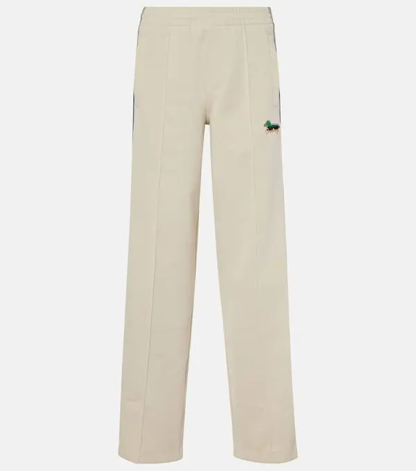 Burberry Logo Jersey Track Pants - Beige