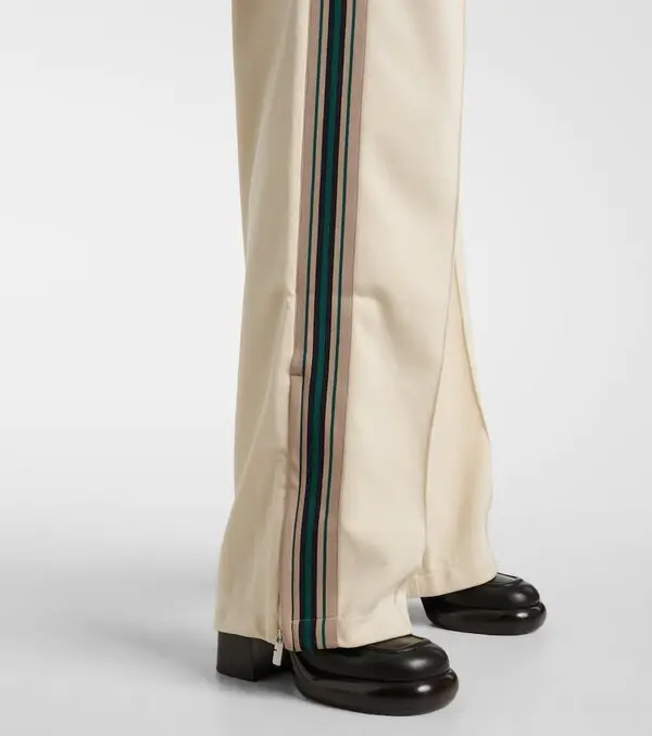 Burberry Logo Jersey Track Pants - Beige