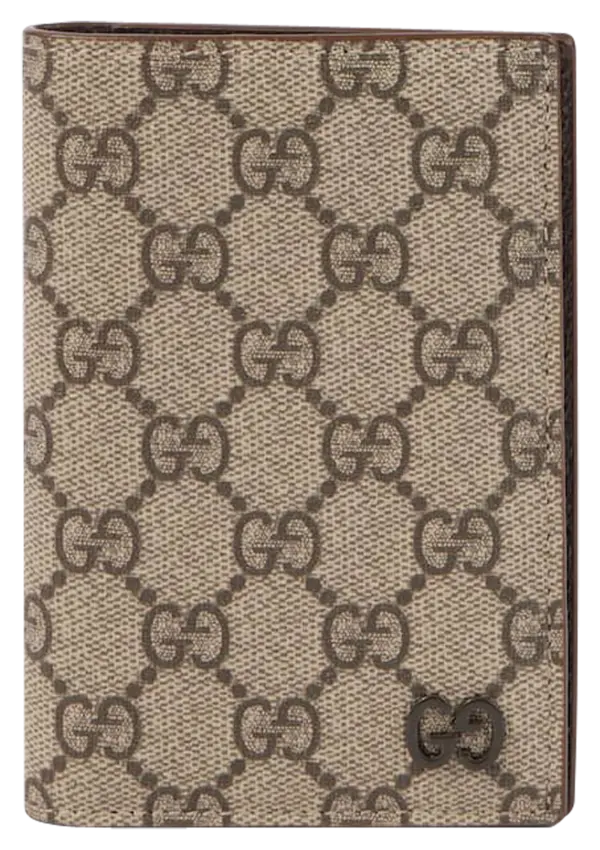 Gucci Gg Canvas Passport Holder