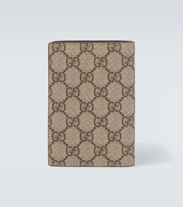 Gucci Gg Canvas Passport Holder