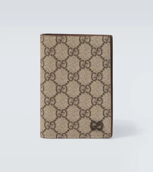 Gucci Gg Canvas Passport Holder