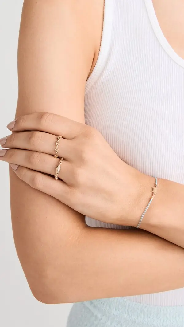 Zoe Chicco 14k Mariner Chain Ring - Gold