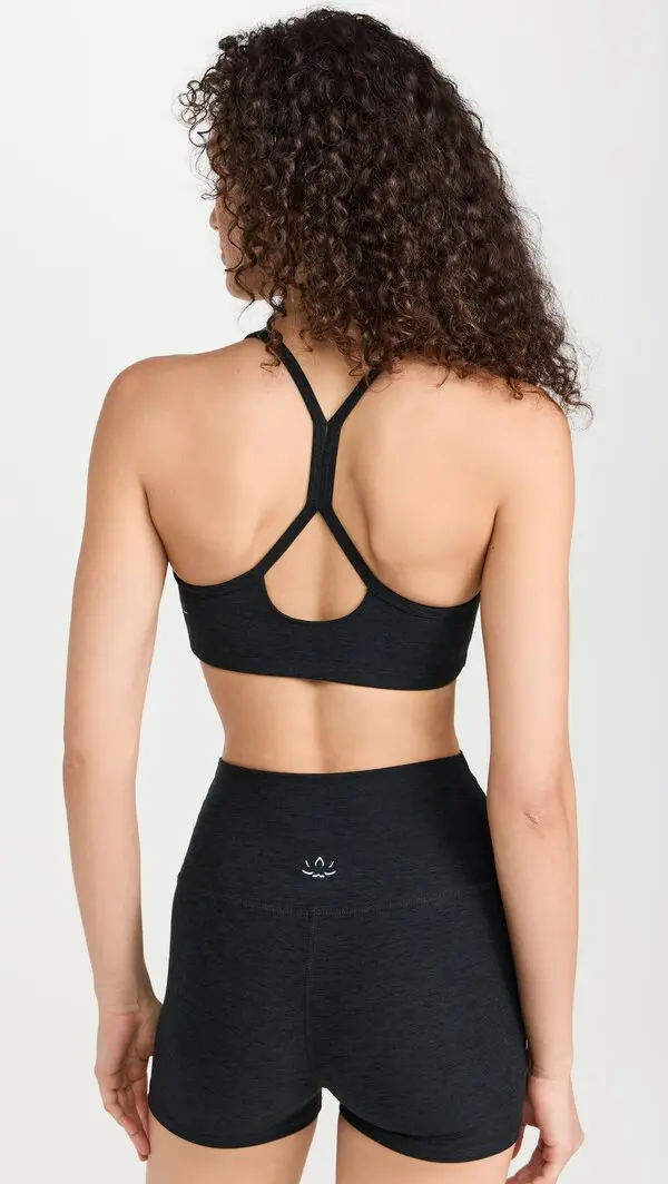 Beyond Yoga Spacedye Slim Racerback Bra - Darkest Night