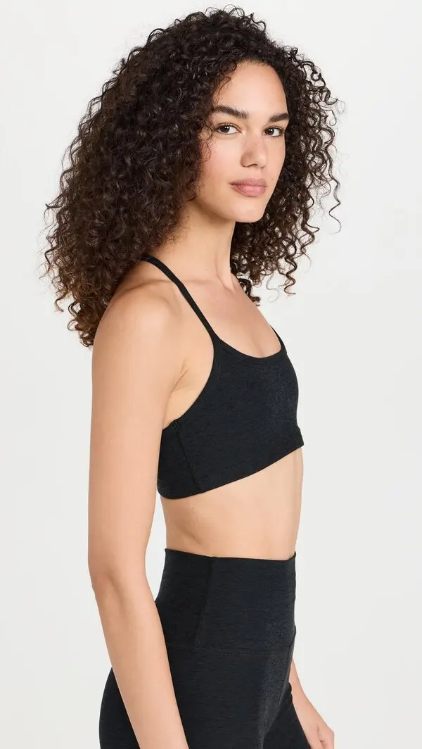 Beyond Yoga Spacedye Slim Racerback Bra - Darkest Night