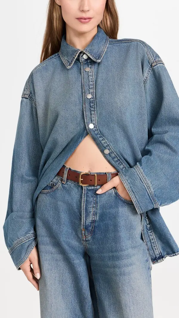 Madewell Essentials Belt - Warm Cinnamon