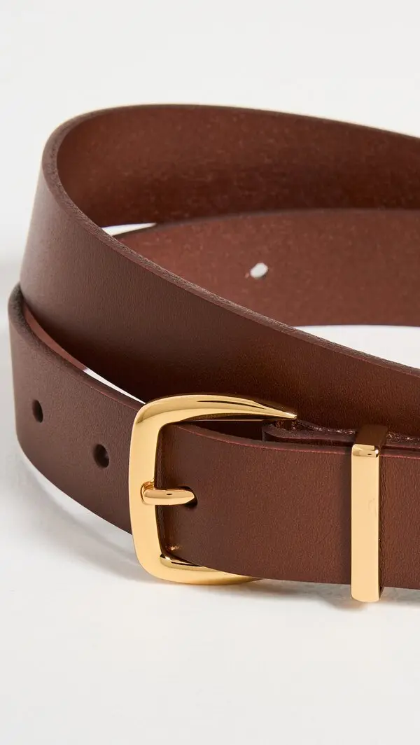 Madewell Essentials Belt - Warm Cinnamon