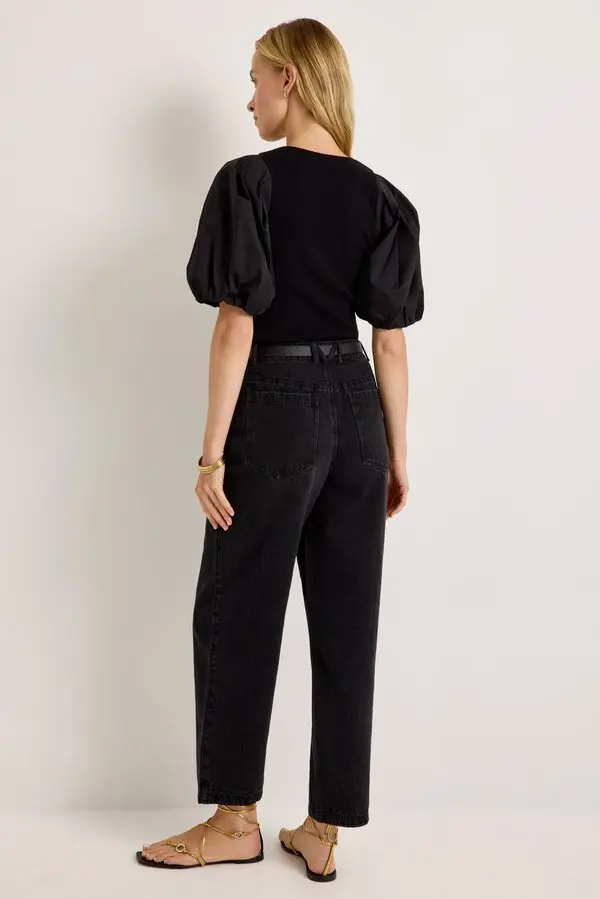 MARIE OLIVER Shayna Top - Black
