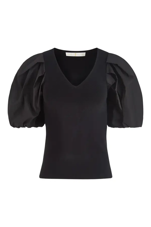 MARIE OLIVER Shayna Top - Black