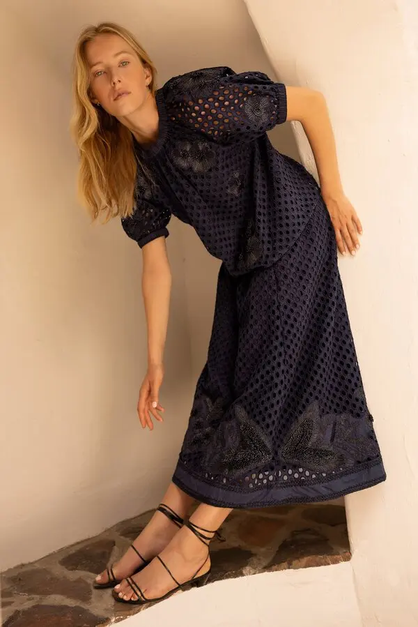 MARIE OLIVER Albia Midi Skirt