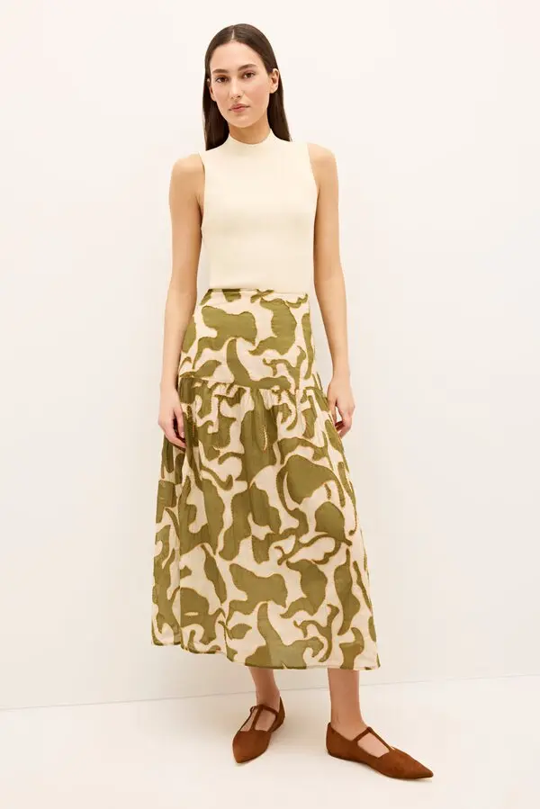 MARIE OLIVER Mazie Knit Top - Macadamia