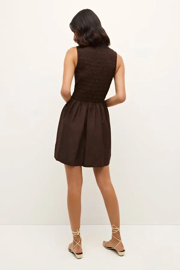 MARIE OLIVER Halsey Dress - Walnut