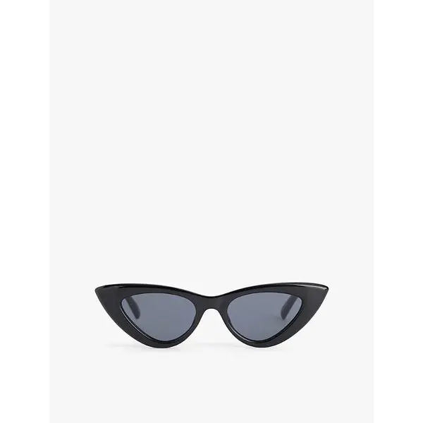 Le Specs Hypnosis Cat-eye Sunglasses - Black