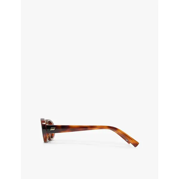 le specs - Outta Love Oval-frame Sunglasses