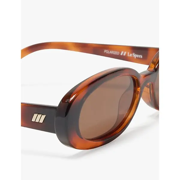 le specs - Outta Love Oval-frame Sunglasses