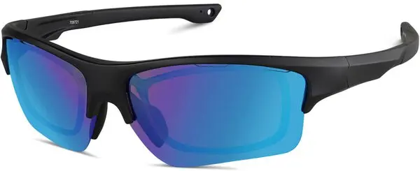 Zenni Sporty Aviator Full Rim Frame - Black
