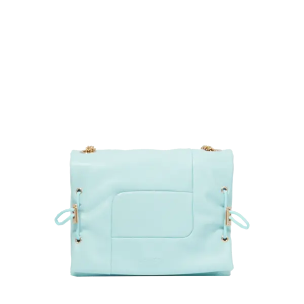 LANCEL Ninon Flap Bag - Mint