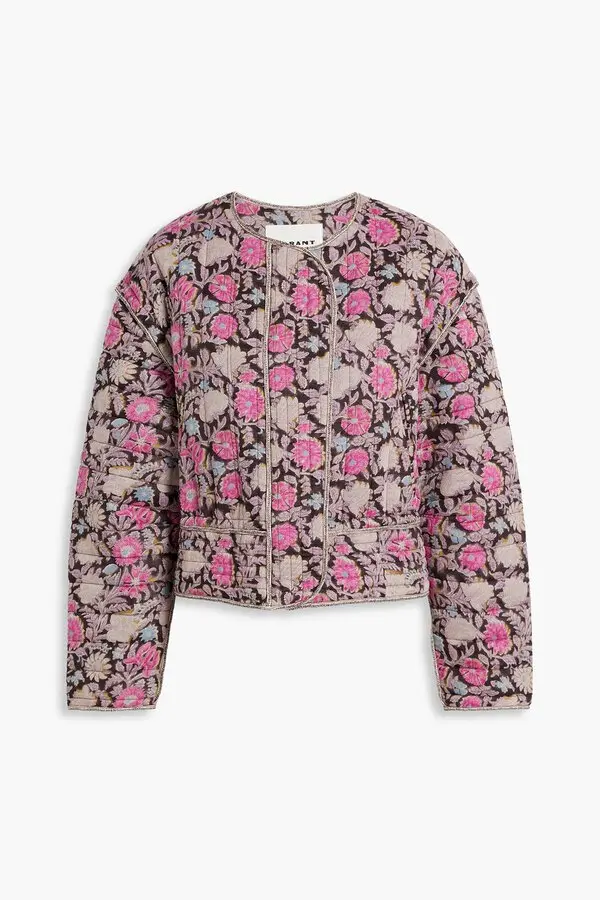 MARANT ETOILE Gelio Quilted Printed Jacket