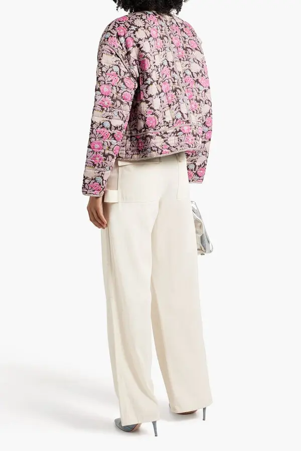 MARANT ETOILE Gelio Quilted Printed Jacket