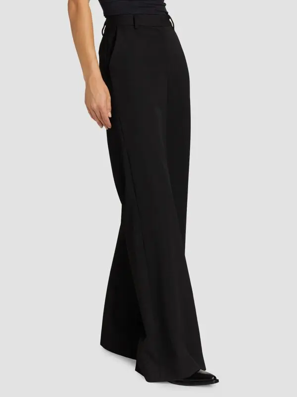 L'Agence Pilar Mid-rise Flare Trousers