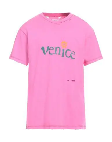 ERL T-shirt Size Cotton, Linen