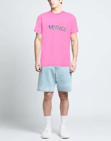 ERL T-shirt Size Cotton, Linen