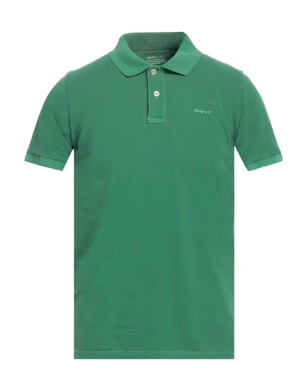 Gant Polo Shirt Size Cotton - Green