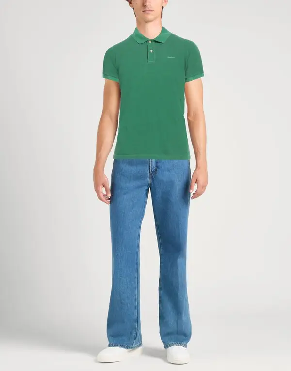 Gant Polo Shirt Size Cotton - Green