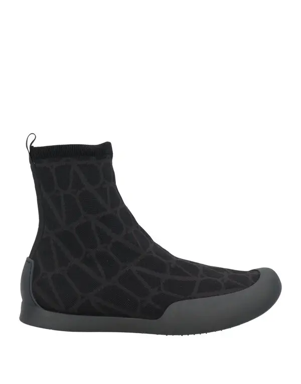 Valentino Garavani Knitted Sock Sneakers - Black