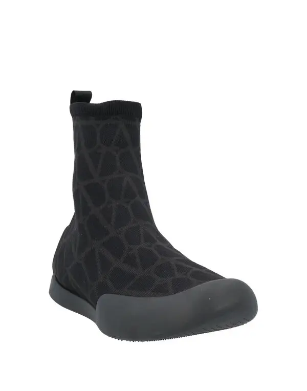 Valentino Garavani Knitted Sock Sneakers - Black