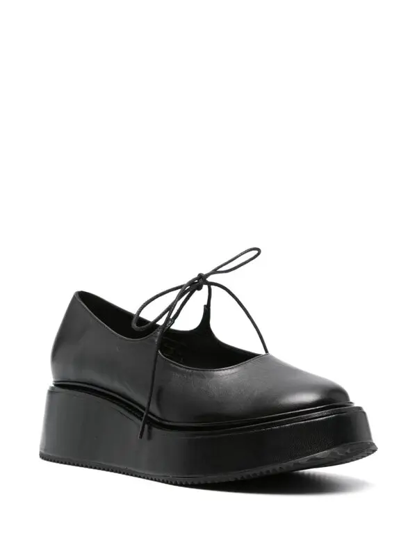 NICOLE SALDANA 50mm Fabiana Wedge Shoes