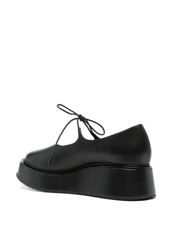 NICOLE SALDANA 50mm Fabiana Wedge Shoes