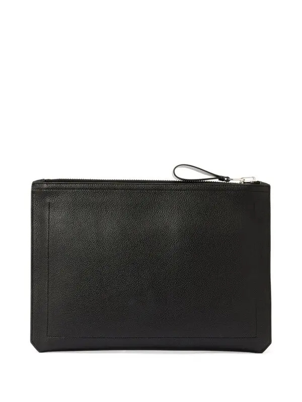 TOM FORD Grained-texture Clutch
