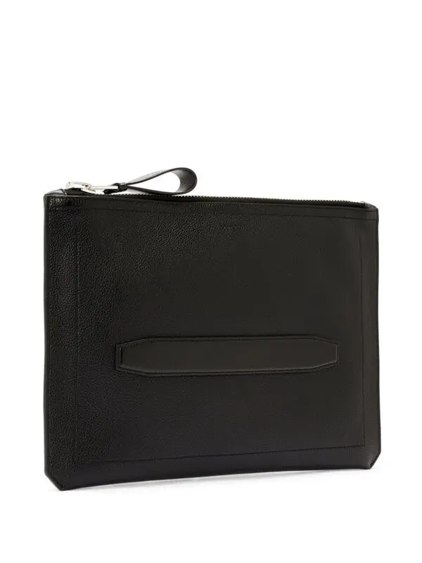Tom Ford Buckley Full-Grain Leather Document Holder In Black - 37